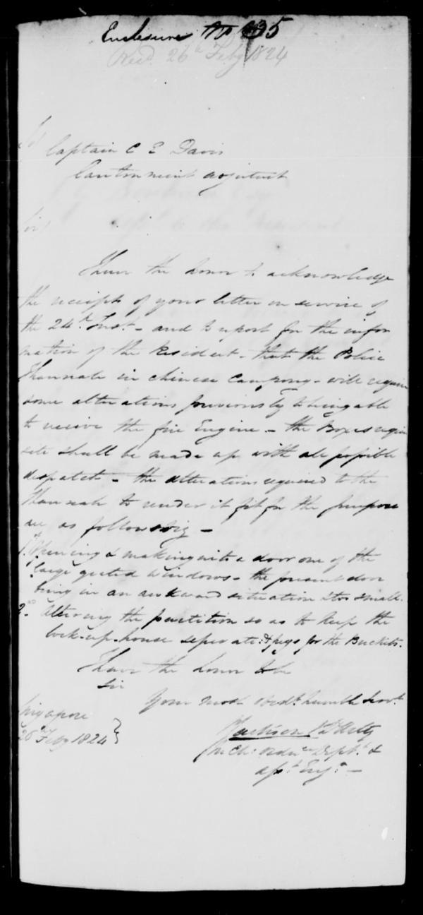 Transcribe Publications and Documents: BB2. Singapore: Miscellaneous ...